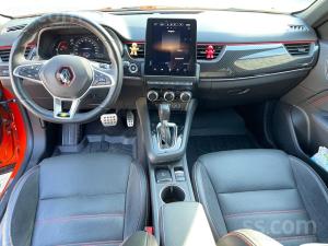Orange Renault Arkana 2021 in Riga, with an engine capacity of 1.30 L and mileage of 77 thousand km for 15400 €, photo 8 on AUTOMOTO.COM.LV