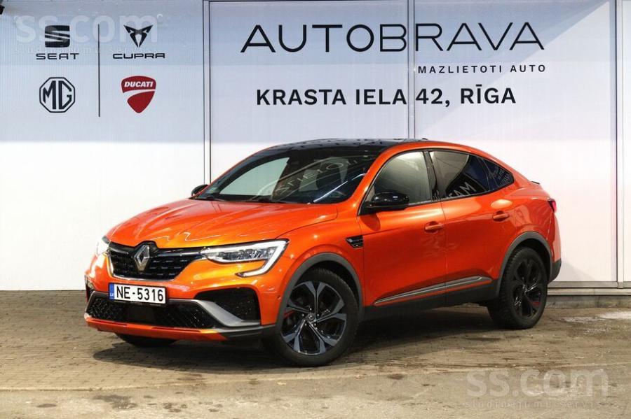 Oranžs Renault Arkana 2022 Rīga, ar dzinēja tilpumu 1.60 L un nobraukumu 61 tūkst. km par 19990 €, foto 1 vietnē AUTOMOTO.COM.LV
