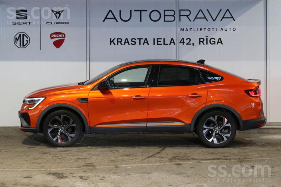 Oranžs Renault Arkana 2022 Rīga, ar dzinēja tilpumu 1.60 L un nobraukumu 61 tūkst. km par 19990 €, foto 4 vietnē AUTOMOTO.COM.LV