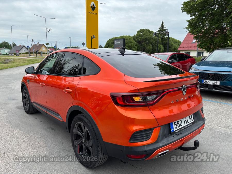 Оранжевый Рено Arkana 2022 в Раквере, объемом двигателя 1.30 л и пробегом 51 тыс. км за 18990 €, фото 6 на AUTOMOTO.COM.LV