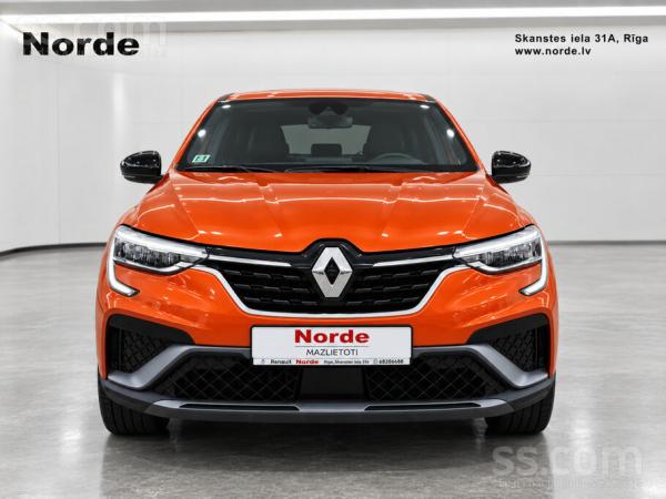 Orange Renault Arkana 2022 in Riga, with an engine capacity of 1.30 L and mileage of 42 thousand km for 19990 €, photo 6 on AUTOMOTO.COM.LV
