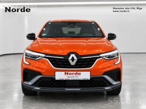 Orange Renault Arkana 2022 in Riga, with an engine capacity of 1.30 L and mileage of 42 thousand km for 19990 €, photo 6 on AUTOMOTO.COM.LV