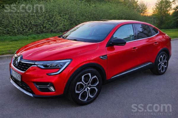 Sarkans Renault Arkana 2021 Rīga, ar dzinēja tilpumu 1.30 L un nobraukumu 42 tūkst. km par 19290 €, foto 1 vietnē AUTOMOTO.COM.LV