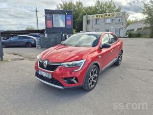 Red Renault Arkana 2021 in Riga, with an engine capacity of 1.30 L and mileage of 43 thousand km for 18990 €, photo  on AUTOMOTO.COM.LV