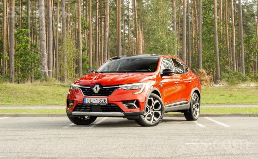 Sarkans Renault Arkana 2021 Rīga, ar dzinēja tilpumu 1.30 L un nobraukumu 43 tūkst. km par 18990 €, foto 1 vietnē AUTOMOTO.COM.LV