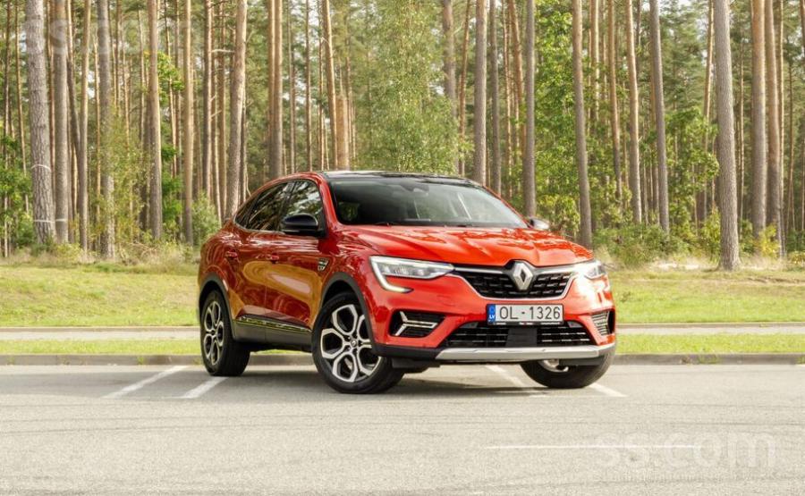 Sarkans Renault Arkana 2021 Rīga, ar dzinēja tilpumu 1.30 L un nobraukumu 43 tūkst. km par 18990 €, foto 3 vietnē AUTOMOTO.COM.LV