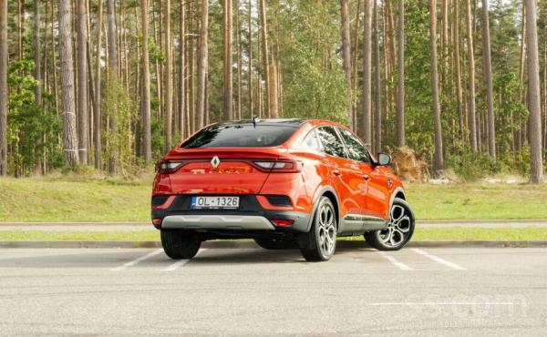 Sarkans Renault Arkana 2021 Rīga, ar dzinēja tilpumu 1.30 L un nobraukumu 43 tūkst. km par 18990 €, foto 7 vietnē AUTOMOTO.COM.LV