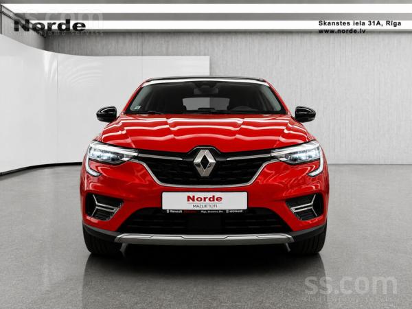 Red Renault Arkana 2021 in Riga, with an engine capacity of 1.30 L and mileage of 87 thousand km for 14990 €, photo 5 on AUTOMOTO.COM.LV