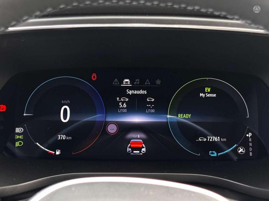 Sarkans Renault Arkana 2021 Viļņa, ar dzinēja tilpumu 1.60 L un nobraukumu 76 tūkst. km par 17500 €, foto 15 vietnē AUTOMOTO.COM.LV