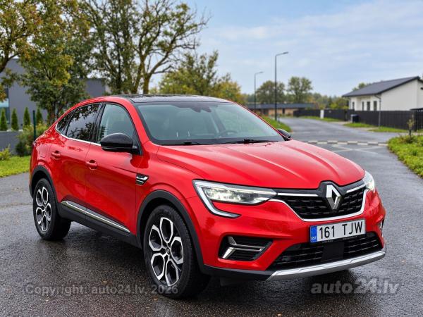 Renault Arkana 2021 in Tallinn on AUTOMOTO.COM.LV Red Renault Arkana 2021 in Tallinn, with an engine capacity of 1.30 L and mileage of 45 thousand km for 16250 €, photo 6 on AUTOMOTO.COM.LV