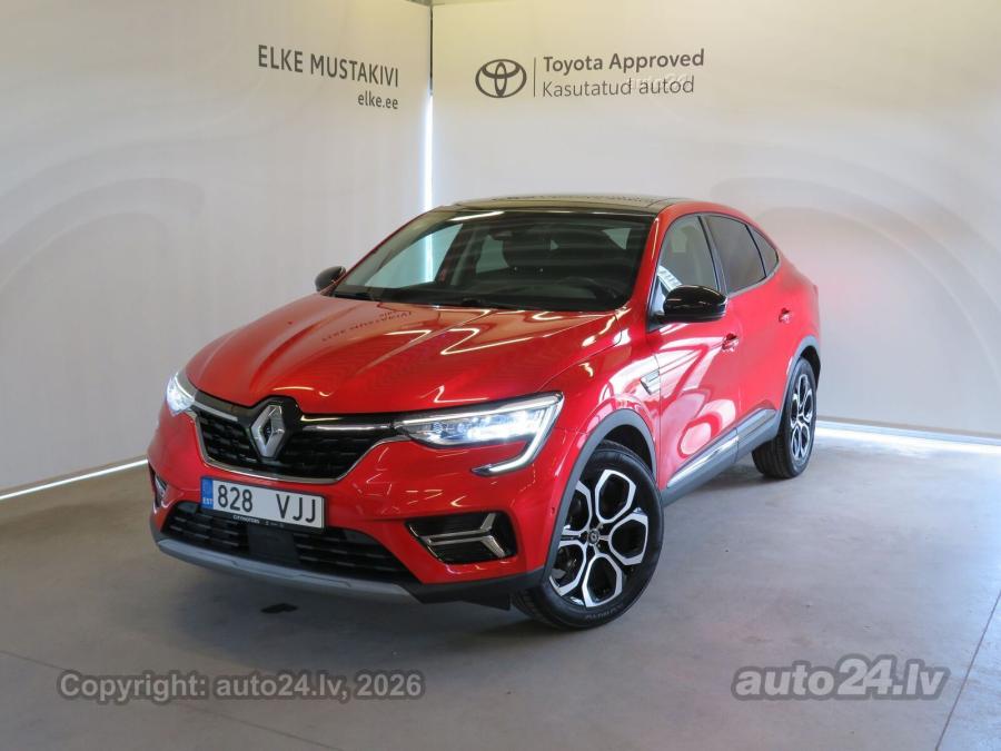 Red Renault Arkana 2023 in Tallinn, with an engine capacity of 1.60 L and mileage of 25 thousand km for 20000 €, photo 1 on AUTOMOTO.COM.LV