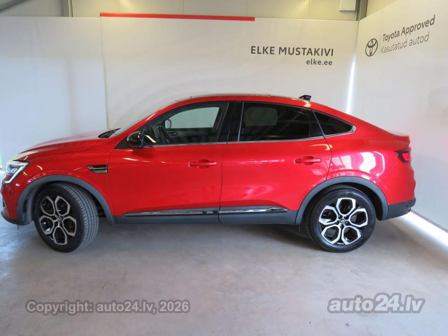 Red Renault Arkana 2023 in Tallinn, with an engine capacity of 1.60 L and mileage of 25 thousand km for 20000 €, photo 3 on AUTOMOTO.COM.LV