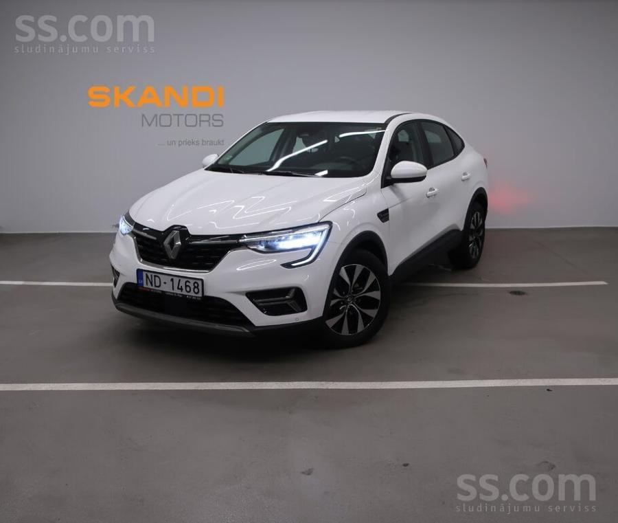 Balts Renault Arkana 2022 Rīga, ar dzinēja tilpumu 1.30 L un nobraukumu 62 tūkst. km par 28900 €, foto 1 vietnē AUTOMOTO.COM.LV