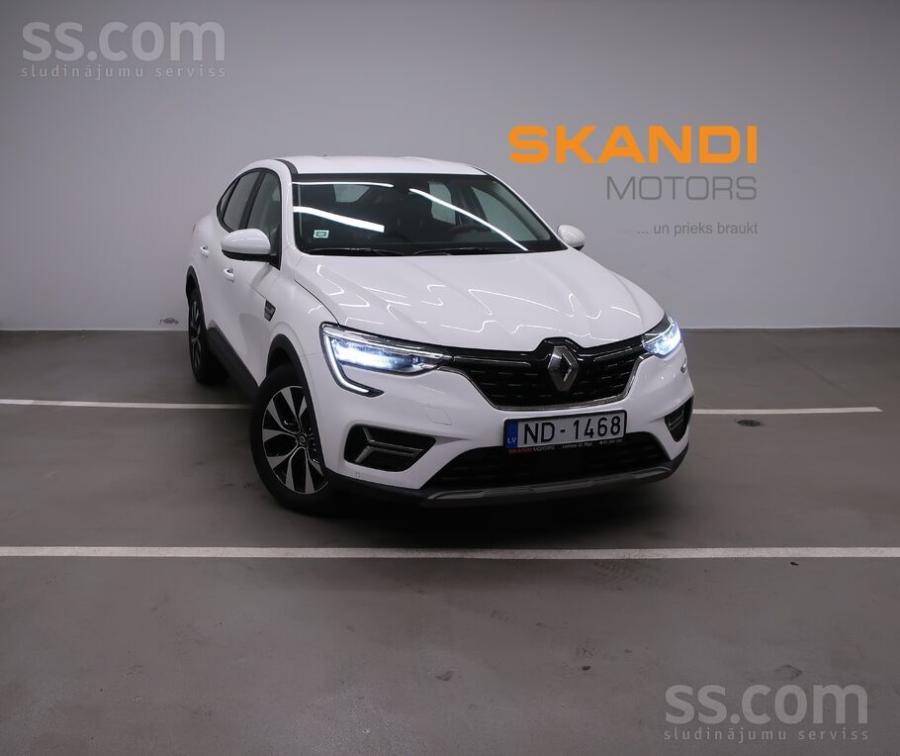 Balts Renault Arkana 2022 Rīga, ar dzinēja tilpumu 1.30 L un nobraukumu 62 tūkst. km par 28900 €, foto 3 vietnē AUTOMOTO.COM.LV