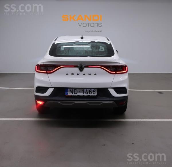 Balts Renault Arkana 2022 Rīga, ar dzinēja tilpumu 1.30 L un nobraukumu 62 tūkst. km par 28900 €, foto 5 vietnē AUTOMOTO.COM.LV