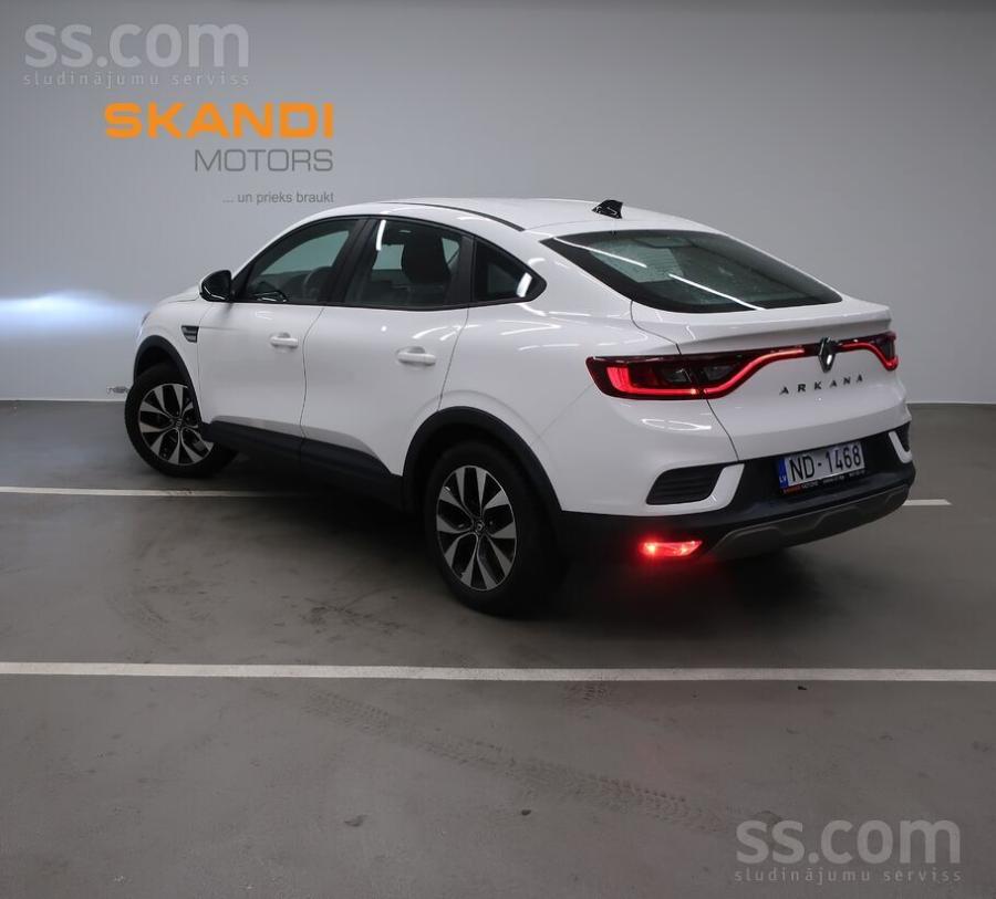 Balts Renault Arkana 2022 Rīga, ar dzinēja tilpumu 1.30 L un nobraukumu 62 tūkst. km par 28900 €, foto 6 vietnē AUTOMOTO.COM.LV