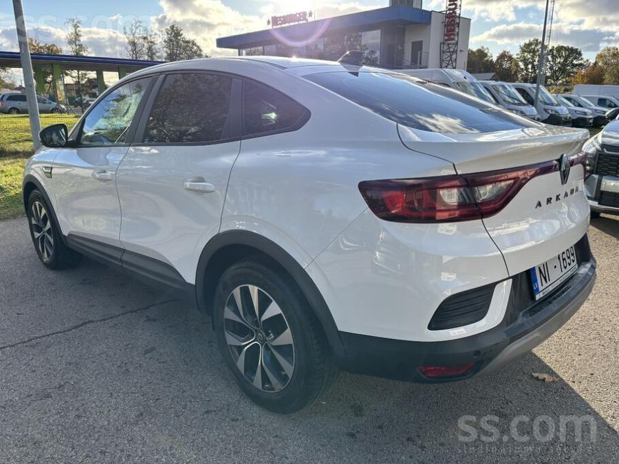 Balts Renault Arkana 2022 Rīga, ar dzinēja tilpumu 1.30 L un nobraukumu 75 tūkst. km par 16800 €, foto 4 vietnē AUTOMOTO.COM.LV