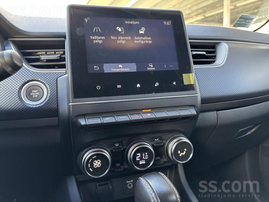Balts Renault Arkana 2022 Rīga, ar dzinēja tilpumu 1.30 L un nobraukumu 75 tūkst. km par 16800 €, foto 19 vietnē AUTOMOTO.COM.LV