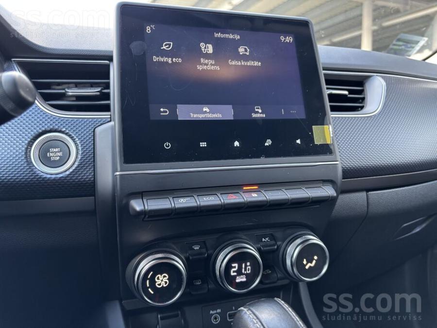 Balts Renault Arkana 2022 Rīga, ar dzinēja tilpumu 1.30 L un nobraukumu 75 tūkst. km par 16800 €, foto 24 vietnē AUTOMOTO.COM.LV