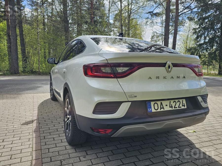 Balts Renault Arkana 2022 Rīga, ar dzinēja tilpumu 1.30 L un nobraukumu 0 tūkst. km par 11500 €, foto 7 vietnē AUTOMOTO.COM.LV
