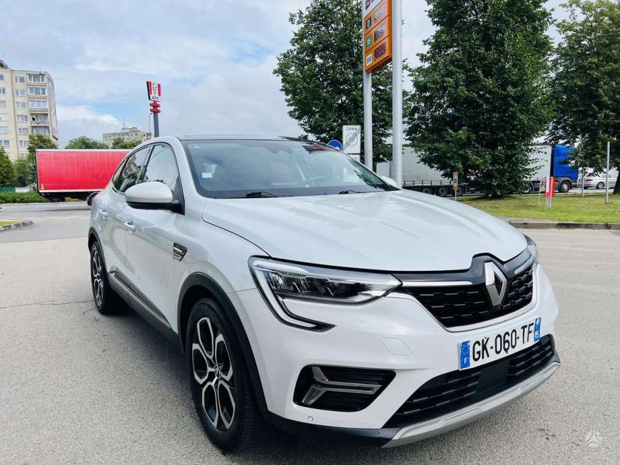Balts Renault Arkana 2022 Kauņa, ar dzinēja tilpumu 1.60 L un nobraukumu 223 tūkst. km par 13300 €, foto 8 vietnē AUTOMOTO.COM.LV
