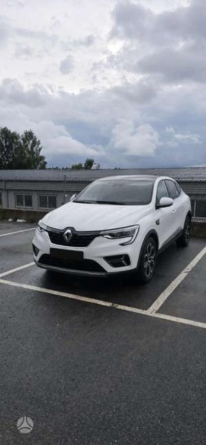 White Renault Arkana 2022 in Siauliai, with an engine capacity of 1.61 L and mileage of 112 thousand km for 12000 €, photo  on AUTOMOTO.COM.LV