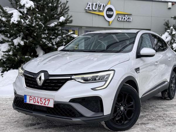 Balts Renault Arkana 2023 Telšiai, ar dzinēja tilpumu 1.33 L un nobraukumu 13 tūkst. km par 18500 €, foto 2 vietnē AUTOMOTO.COM.LV