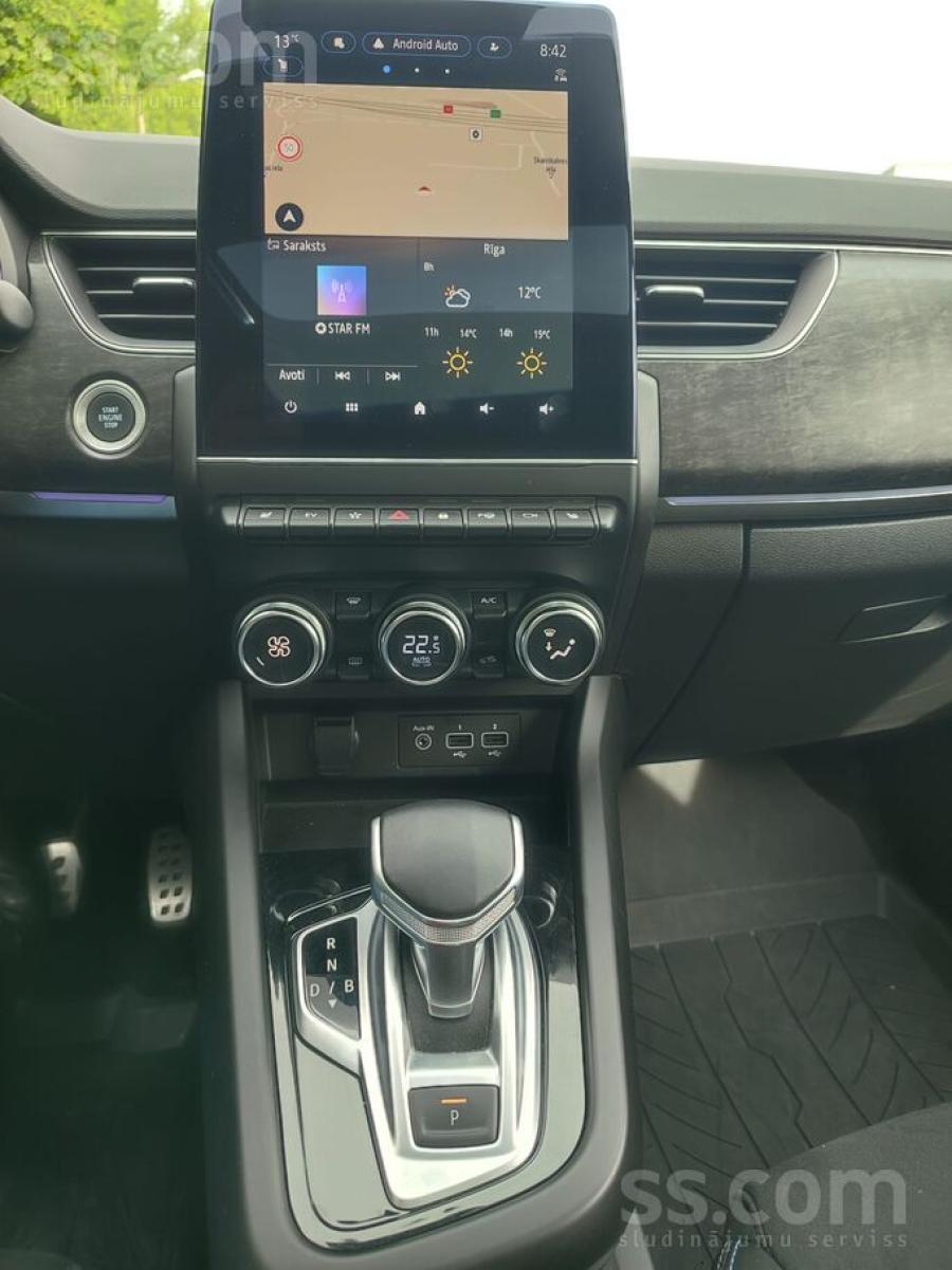Balts Renault Arkana 2025 Rīga, ar dzinēja tilpumu 1.60 L un nobraukumu 28 tūkst. km par 26400 €, foto 13 vietnē AUTOMOTO.COM.LV