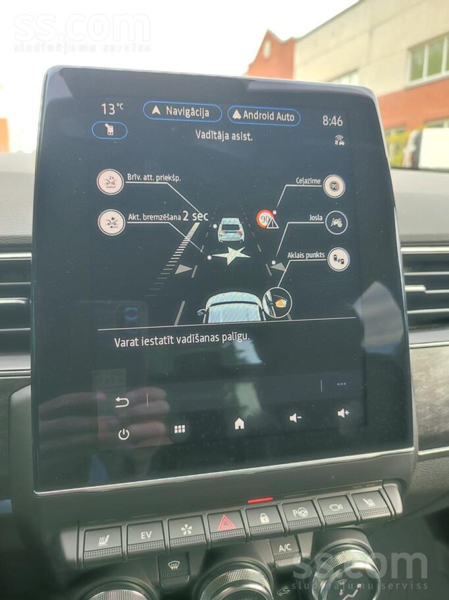 Balts Renault Arkana 2025 Rīga, ar dzinēja tilpumu 1.60 L un nobraukumu 28 tūkst. km par 26400 €, foto 15 vietnē AUTOMOTO.COM.LV