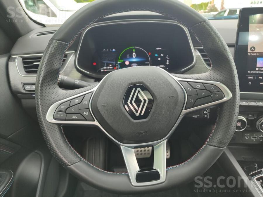 Balts Renault Arkana 2025 Rīga, ar dzinēja tilpumu 1.60 L un nobraukumu 28 tūkst. km par 26400 €, foto 24 vietnē AUTOMOTO.COM.LV