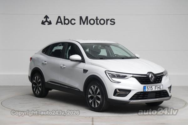 White Renault Arkana 2021 in Tallinn, with an engine capacity of 1.30 L and mileage of 50 thousand km for 15990 €, photo 3 on AUTOMOTO.COM.LV