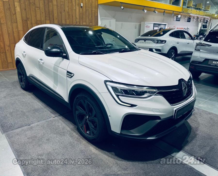 White Renault Arkana 2022 in Parnu, with an engine capacity of 1.60 L and mileage of 109 thousand km for 20400 €, photo 11 on AUTOMOTO.COM.LV