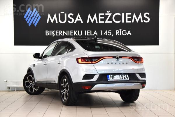 Белый Рено Arkana 2022 в Рига, объемом двигателя 1.30 л и пробегом 57 тыс. км за 17500 €, фото 8 на AUTOMOTO.COM.LV