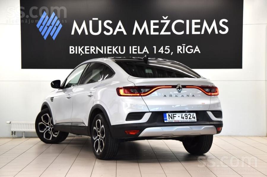 Белый Рено Arkana 2022 в Рига, объемом двигателя 1.30 л и пробегом 57 тыс. км за 17500 €, фото 9 на AUTOMOTO.COM.LV
