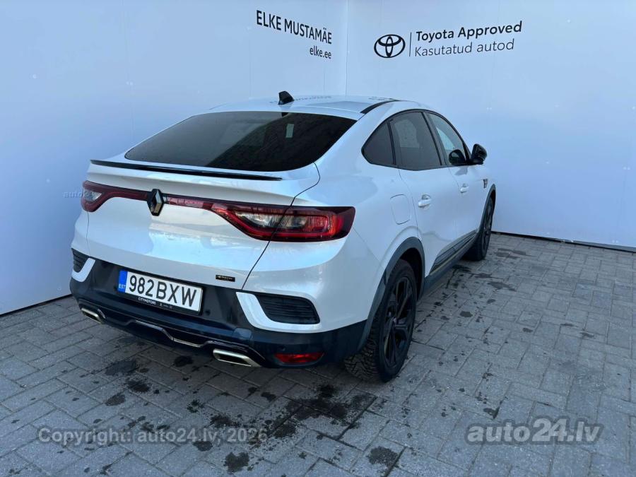 Balts Renault Arkana 2023 Tallina, ar dzinēja tilpumu 1.60 L un nobraukumu 69 tūkst. km par 19995 €, foto 3 vietnē AUTOMOTO.COM.LV