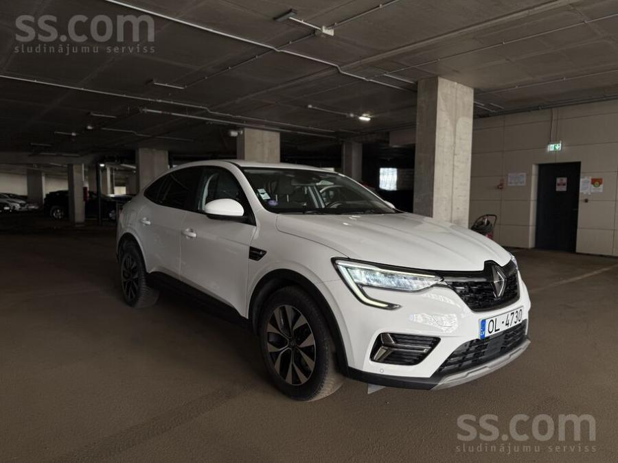 Balts Renault Arkana 2023 Rīga, ar dzinēja tilpumu 1.60 L un nobraukumu 177 tūkst. km par 14800 €, foto 1 vietnē AUTOMOTO.COM.LV