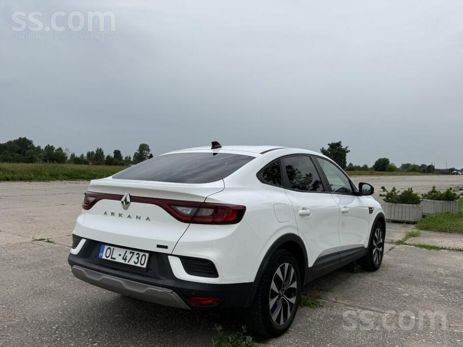 Balts Renault Arkana 2023 Rīga, ar dzinēja tilpumu 1.60 L un nobraukumu 177 tūkst. km par 14400 €, foto 6 vietnē AUTOMOTO.COM.LV