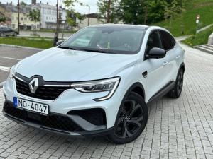 White Renault Arkana 2023 in Rezekne, with an engine capacity of 1.30 L and mileage of 64 thousand km for 20000 €, photo  on AUTOMOTO.COM.LV