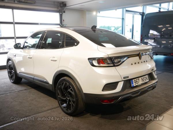 White Renault Arkana 2024 in Tallinn, with an engine capacity of 1.60 L and mileage of 47 thousand km for 22990 €, photo 4 on AUTOMOTO.COM.LV