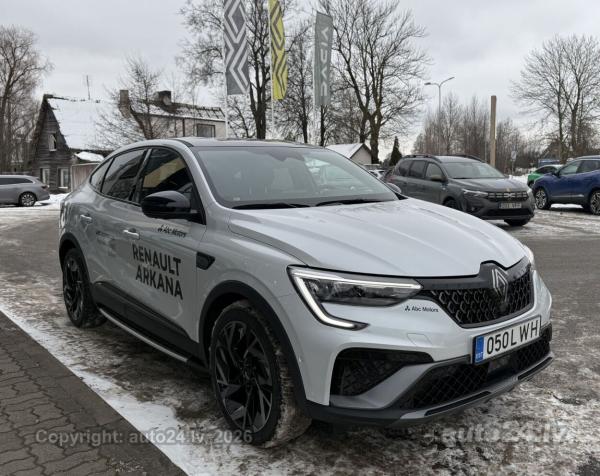 Balts Renault Arkana 2025 Tallina, ar dzinēja tilpumu 1.30 L un nobraukumu 6 tūkst. km par 26990 €, foto 3 vietnē AUTOMOTO.COM.LV