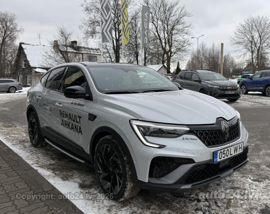 Balts Renault Arkana 2025 Tallina, ar dzinēja tilpumu 1.30 L un nobraukumu 6 tūkst. km par 26990 €, foto 3 vietnē AUTOMOTO.COM.LV
