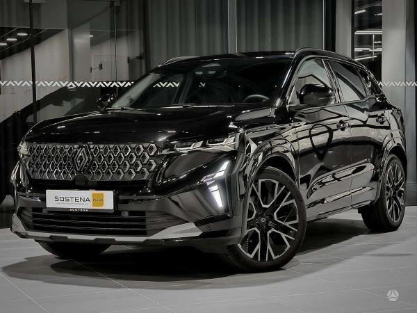 Melns Renault Austral 2026 Kauņa, ar dzinēja tilpumu 1.20 L un nobraukumu 9 tūkst. km par 36900 €, foto 1 vietnē AUTOMOTO.COM.LV