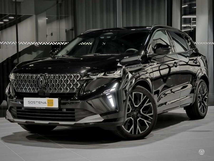 Melns Renault Austral 2026 Kauņa, ar dzinēja tilpumu 1.20 L un nobraukumu 9 tūkst. km par 36900 €, foto 1 vietnē AUTOMOTO.COM.LV