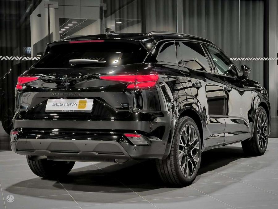 Melns Renault Austral 2026 Kauņa, ar dzinēja tilpumu 1.20 L un nobraukumu 9 tūkst. km par 36900 €, foto 5 vietnē AUTOMOTO.COM.LV
