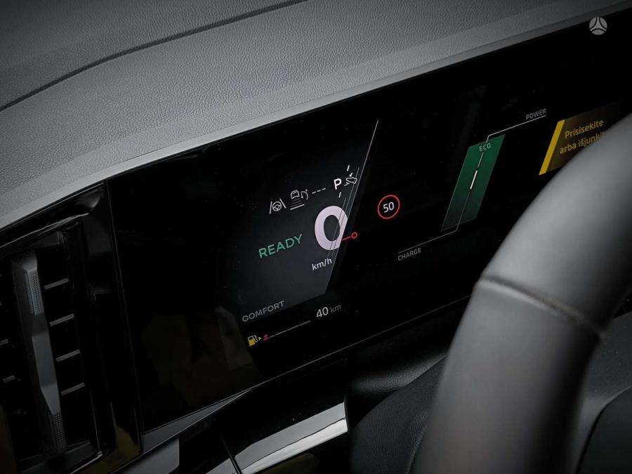 Melns Renault Austral 2026 Kauņa, ar dzinēja tilpumu 1.20 L un nobraukumu 9 tūkst. km par 36900 €, foto 12 vietnē AUTOMOTO.COM.LV