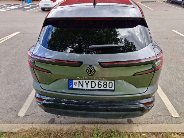 Pelēks Renault Austral 2025 Kauņa, ar dzinēja tilpumu 1.33 L un nobraukumu 12 tūkst. km par 18300 €, foto 3 vietnē AUTOMOTO.COM.LV