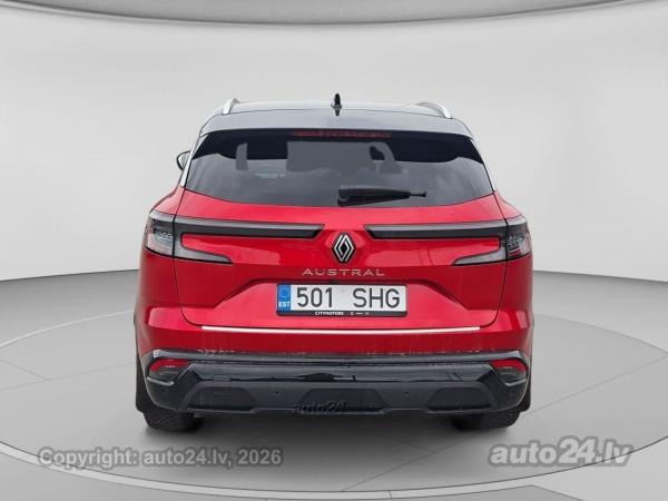 Red Renault Austral 2023 in Tallinn, with an engine capacity of 1.30 L and mileage of 61 thousand km for 24500 €, photo 4 on AUTOMOTO.COM.LV