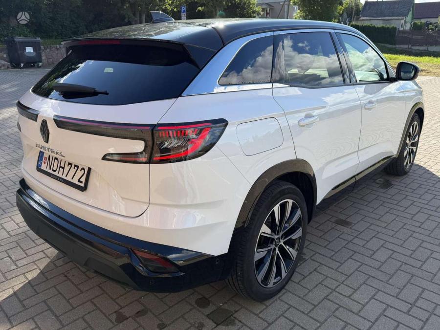 Balts Renault Austral 2024 Plungė, ar dzinēja tilpumu 1.30 L un nobraukumu 43 tūkst. km par 24800 €, foto 6 vietnē AUTOMOTO.COM.LV