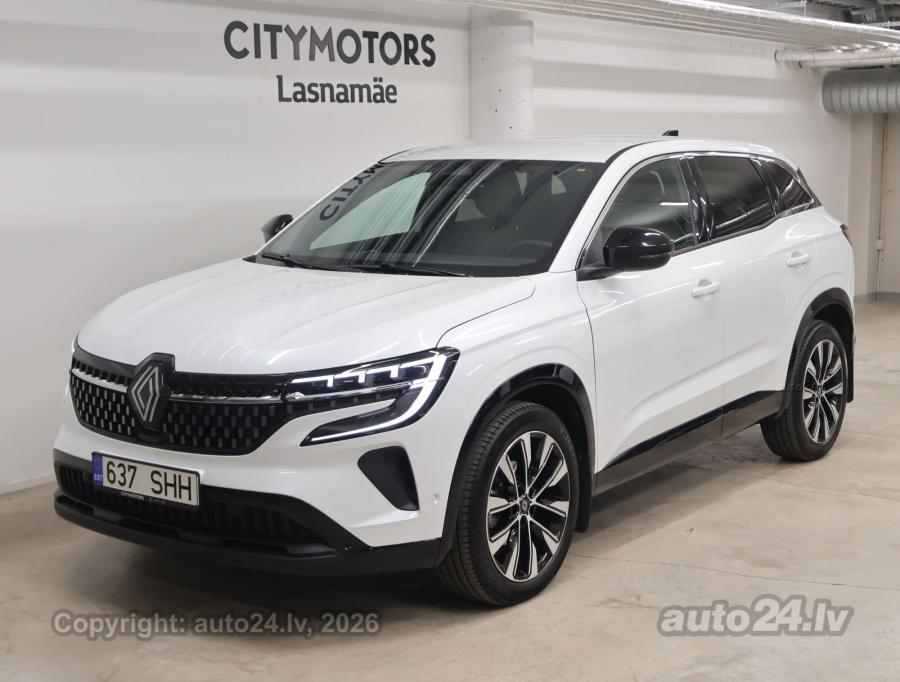 White Renault Austral 2024 in Tallinn, with an engine capacity of 1.30 L and mileage of 24 thousand km for 24900 €, photo 1 on AUTOMOTO.COM.LV