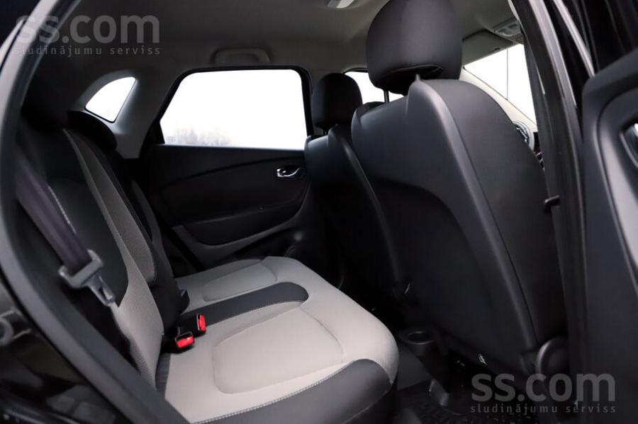 Black Renault Captur 2014 in Tukums, with an engine capacity of 0.90 L and mileage of 195 thousand km for 6990 €, photo 15 on AUTOMOTO.COM.LV